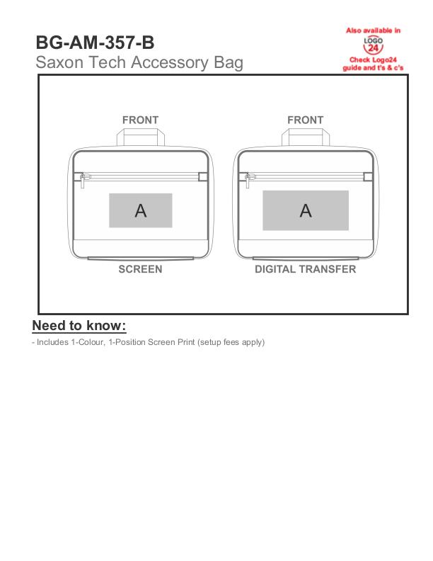 Saxon Tech Accessory Bag – Brandly